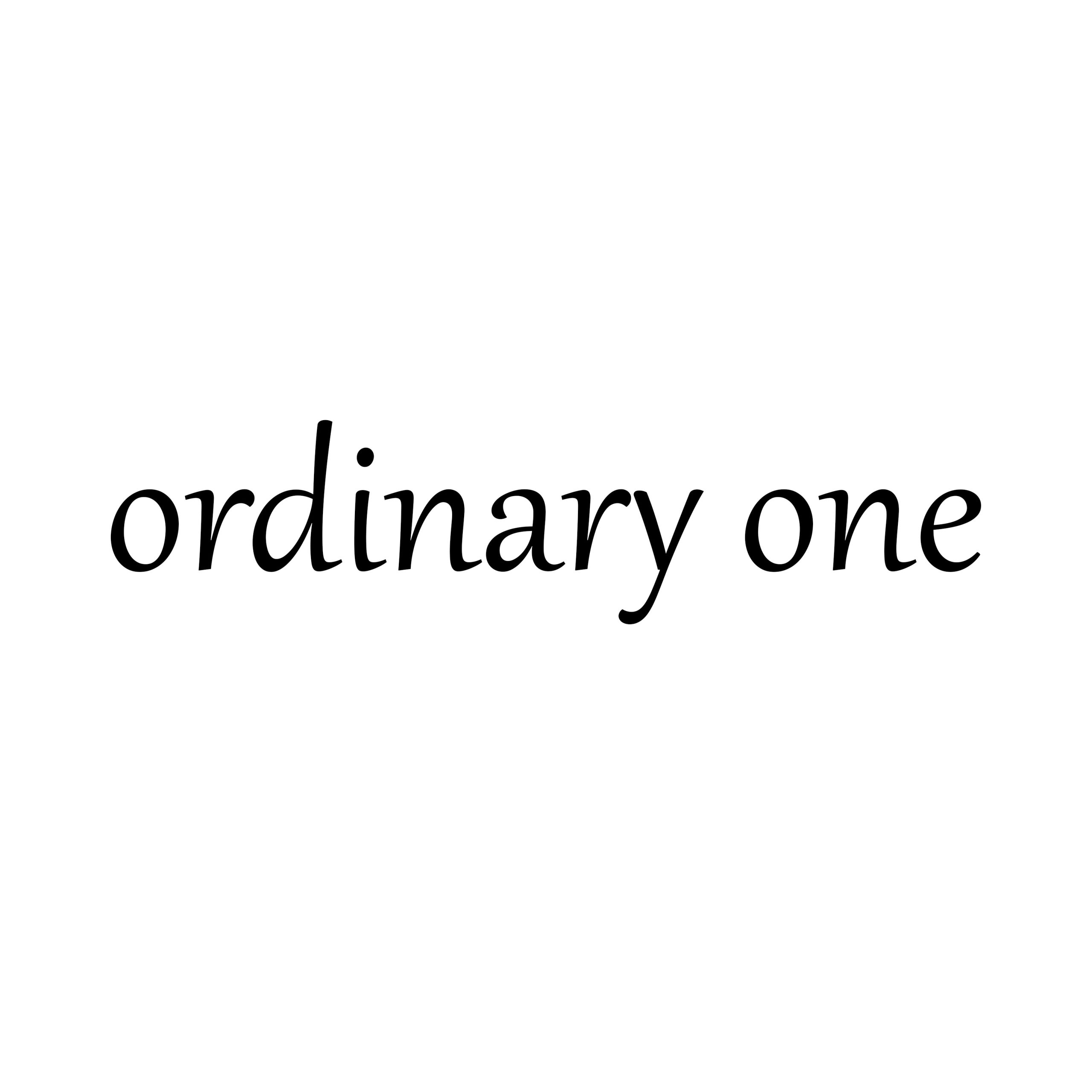 kategorisiz – ordinary one